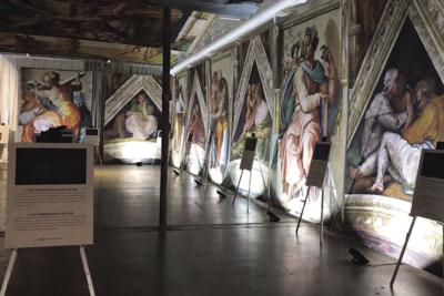 Sistine Chapel exhibit gives an unprecedented look at frescoes | Online ...