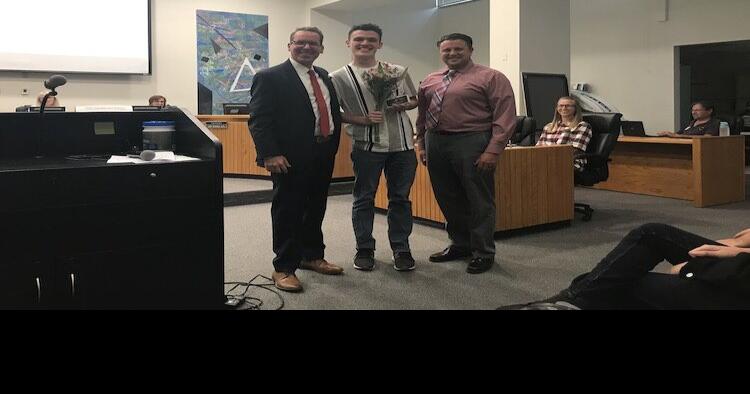 Devin Wiggins honored at board meeting | News | thefoothillsfocus.com