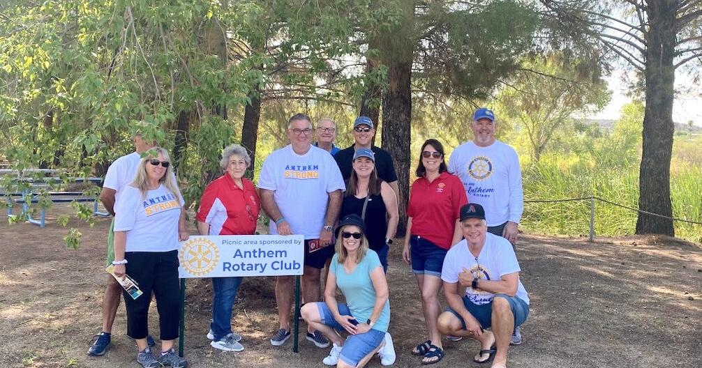 Anthem Rotary Club donates funds to Black Canyon Heritage Park ...