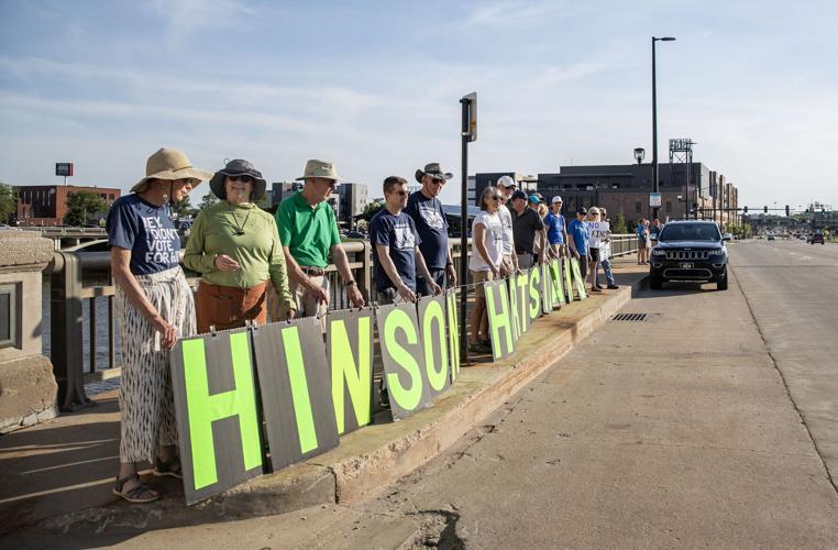 Hecklers disrupt Ashley Hinson Cedar Rapids rally | Iowa Campaigns and ...