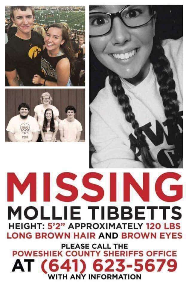 Family points to evidence that Mollie Tibbetts was using computer for ...