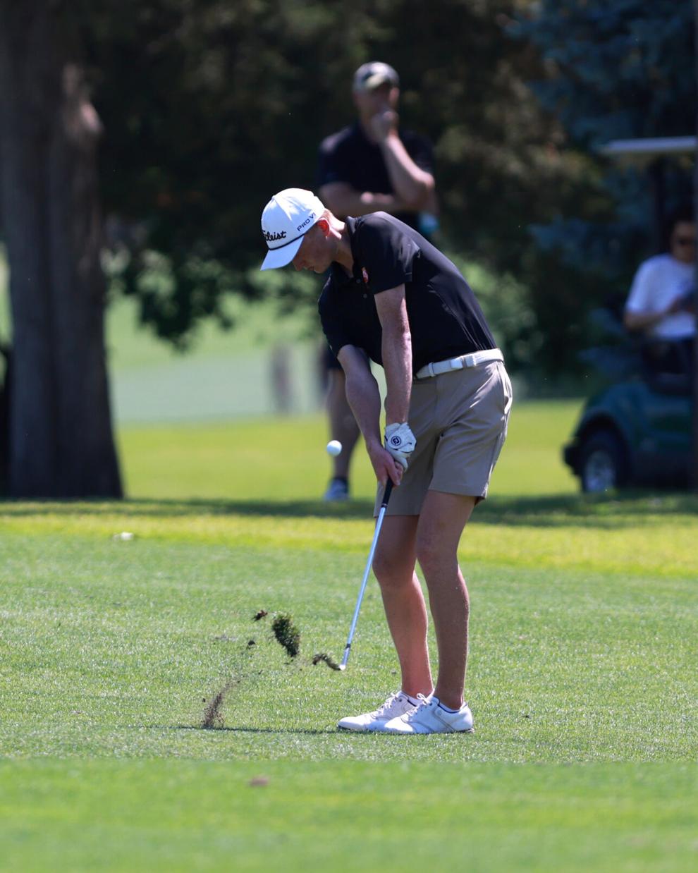 Marion’s Grady Oleson finishes third at state golf meet | High School ...