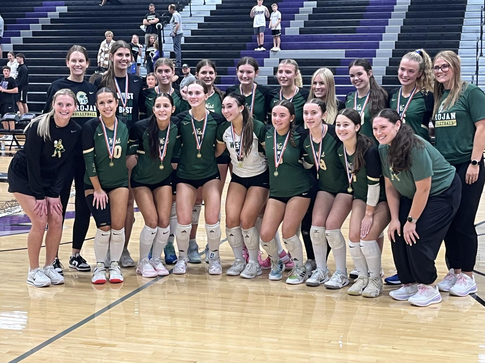 Iowa City West repeats as MVC volleyball tournament champion | Iowa ...