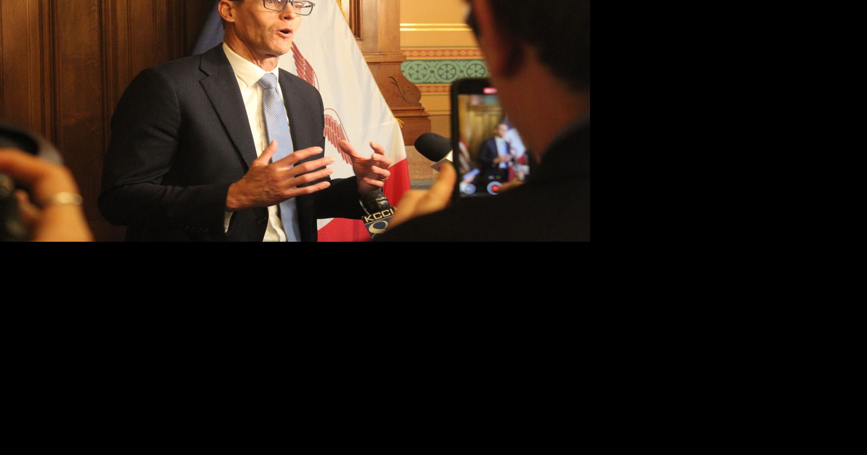 Iowa Ag Sec. Naig endorses Feenstra for governor | State Election ...