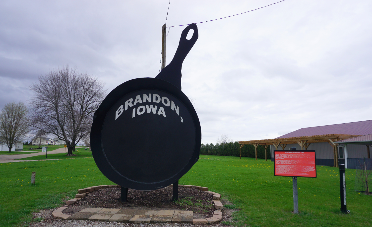 How did Brandon become home to Iowa’s largest frying pan? | Curious ...