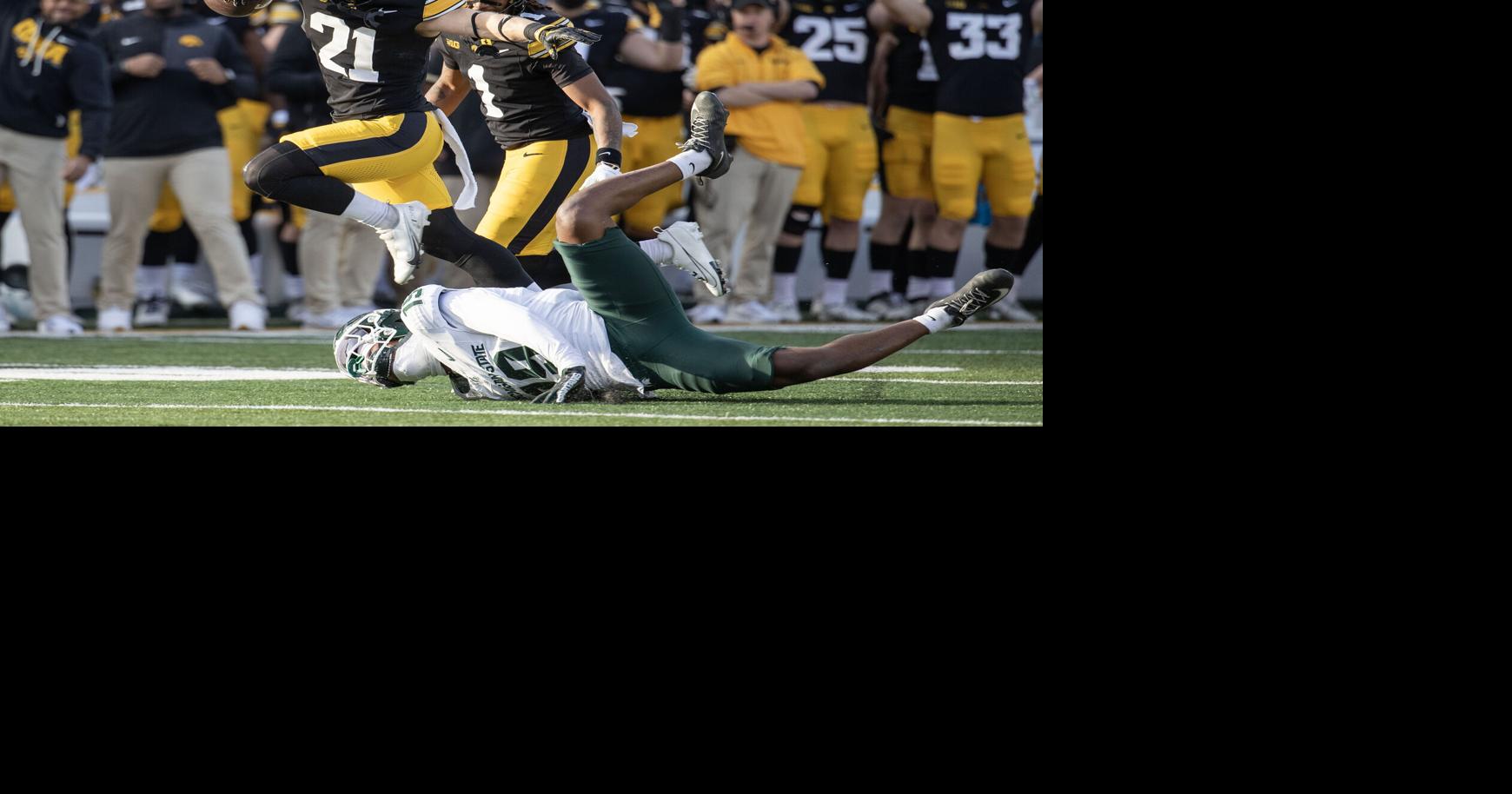 Michigan State punting to Kaden Wetjen was a self-induced kick in the ...