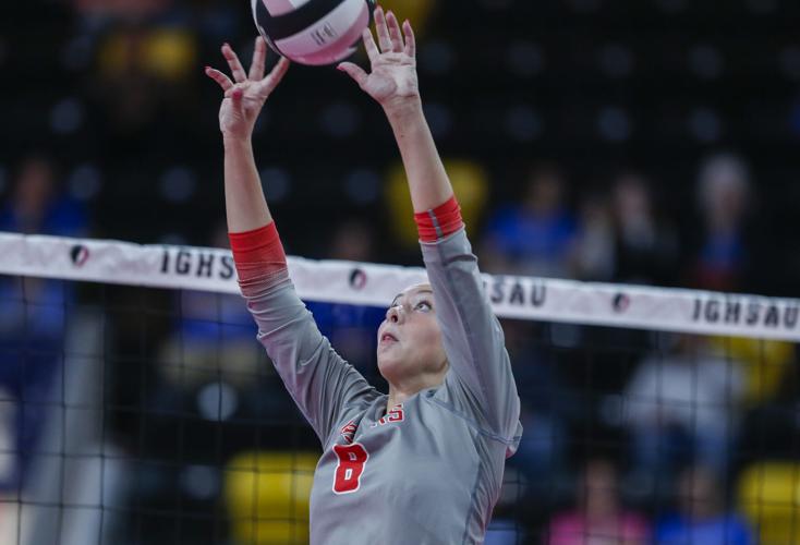 Photos: Clear Creek Amana vs. North Scott Iowa High School Volleyball ...