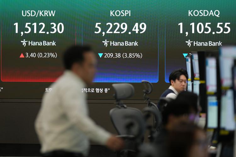 Asian shares decline as oil prices soar amid the war in Iran, echoing ...