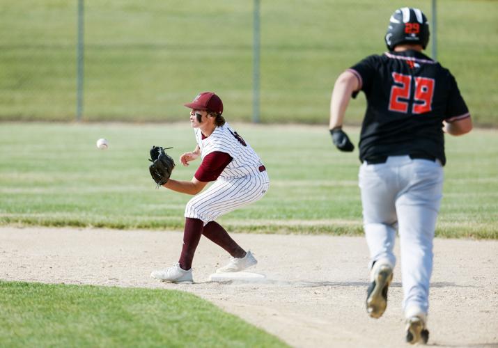 Photos: Springville at North Linn in Class 1A Iowa high school baseball ...