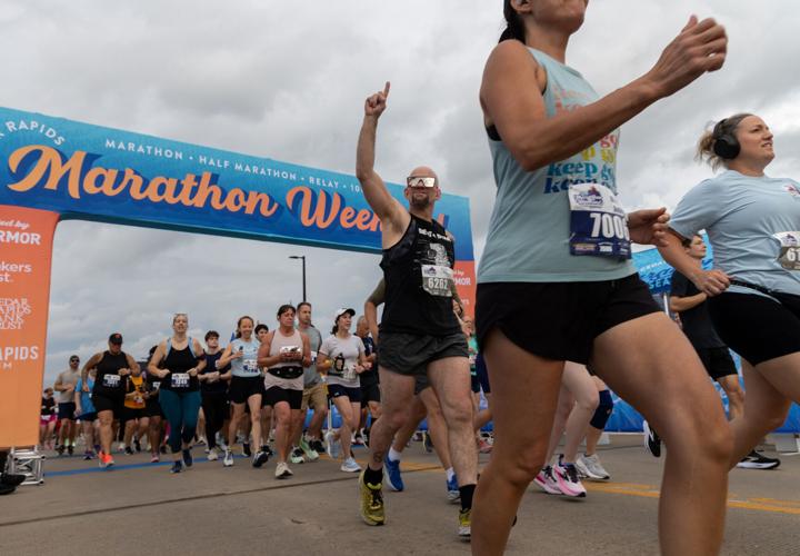 Hometown hero Matt Lorenz celebrates first marathon victory | Sports ...