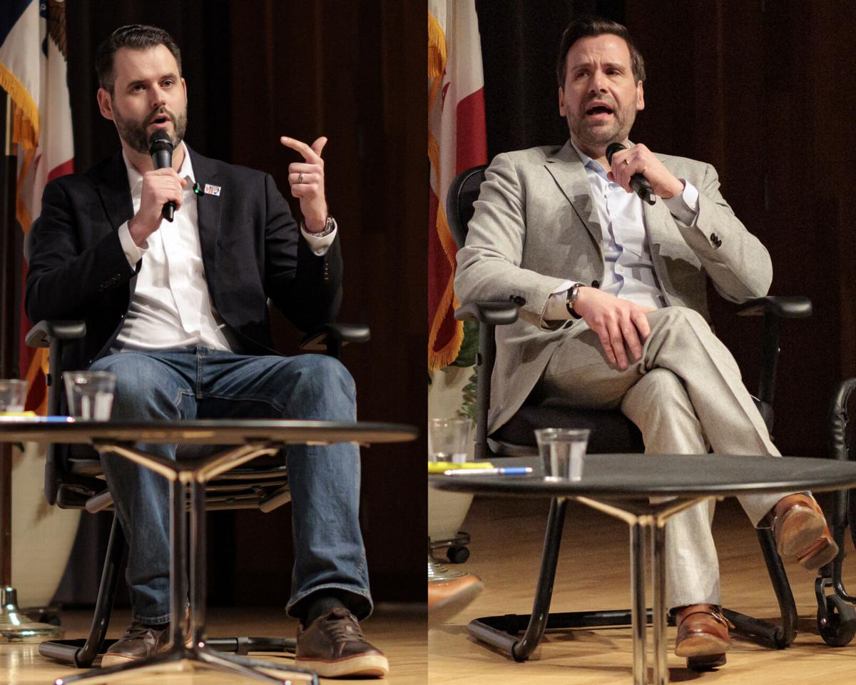 JD Vance, Erika Kirk bring Turning Point tour to Iowa State | Iowa ...