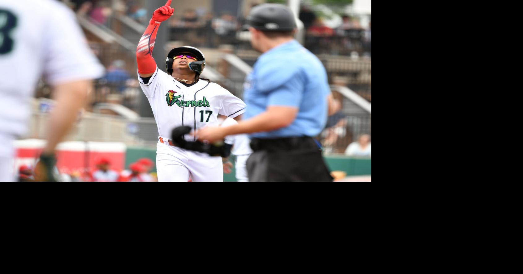 Yasser Mercedes returns as a top prospect for C.R. Kernels | Minor ...