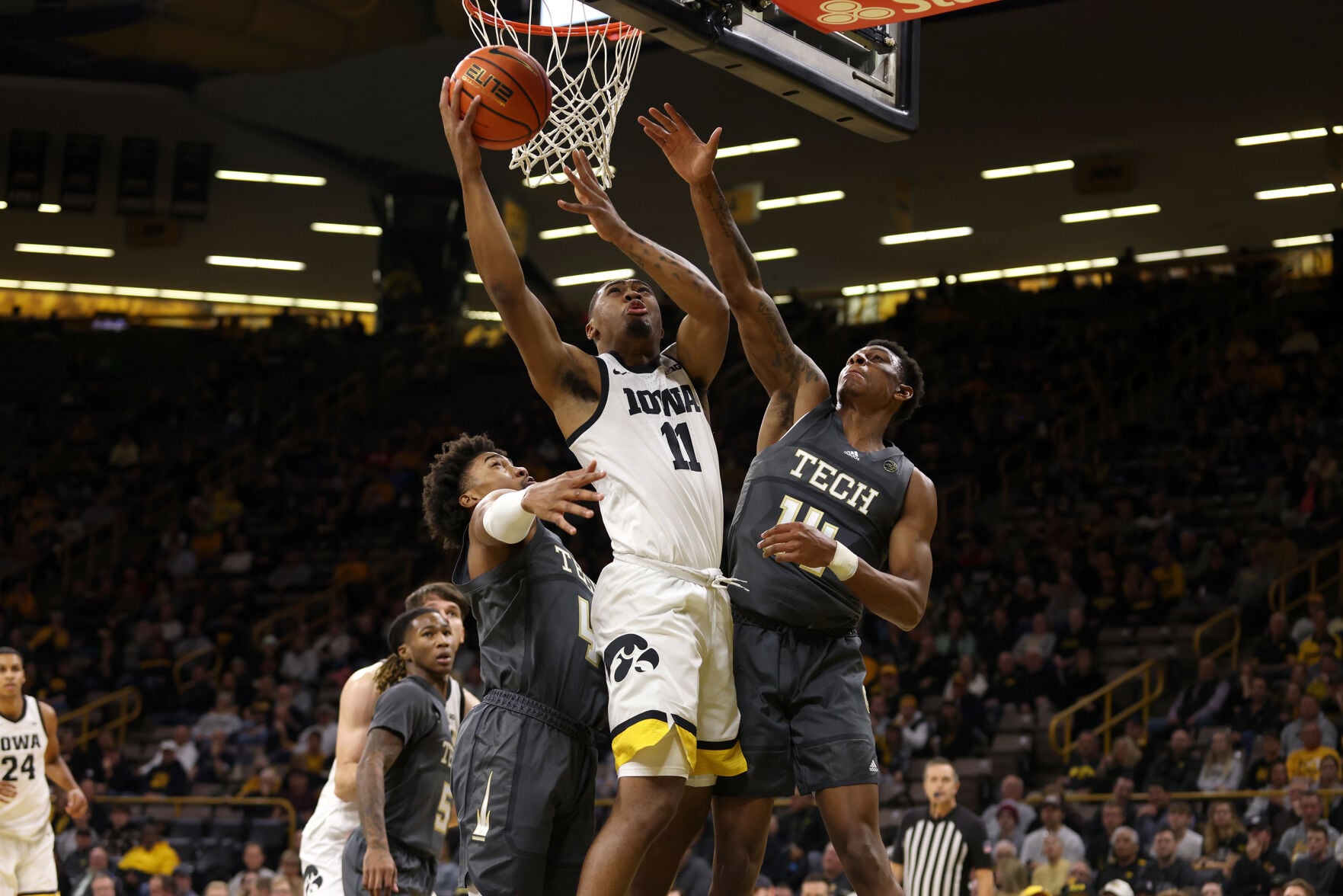 Photos: Final Iowa men’s basketball ACC/Big Ten Challenge game is a win ...