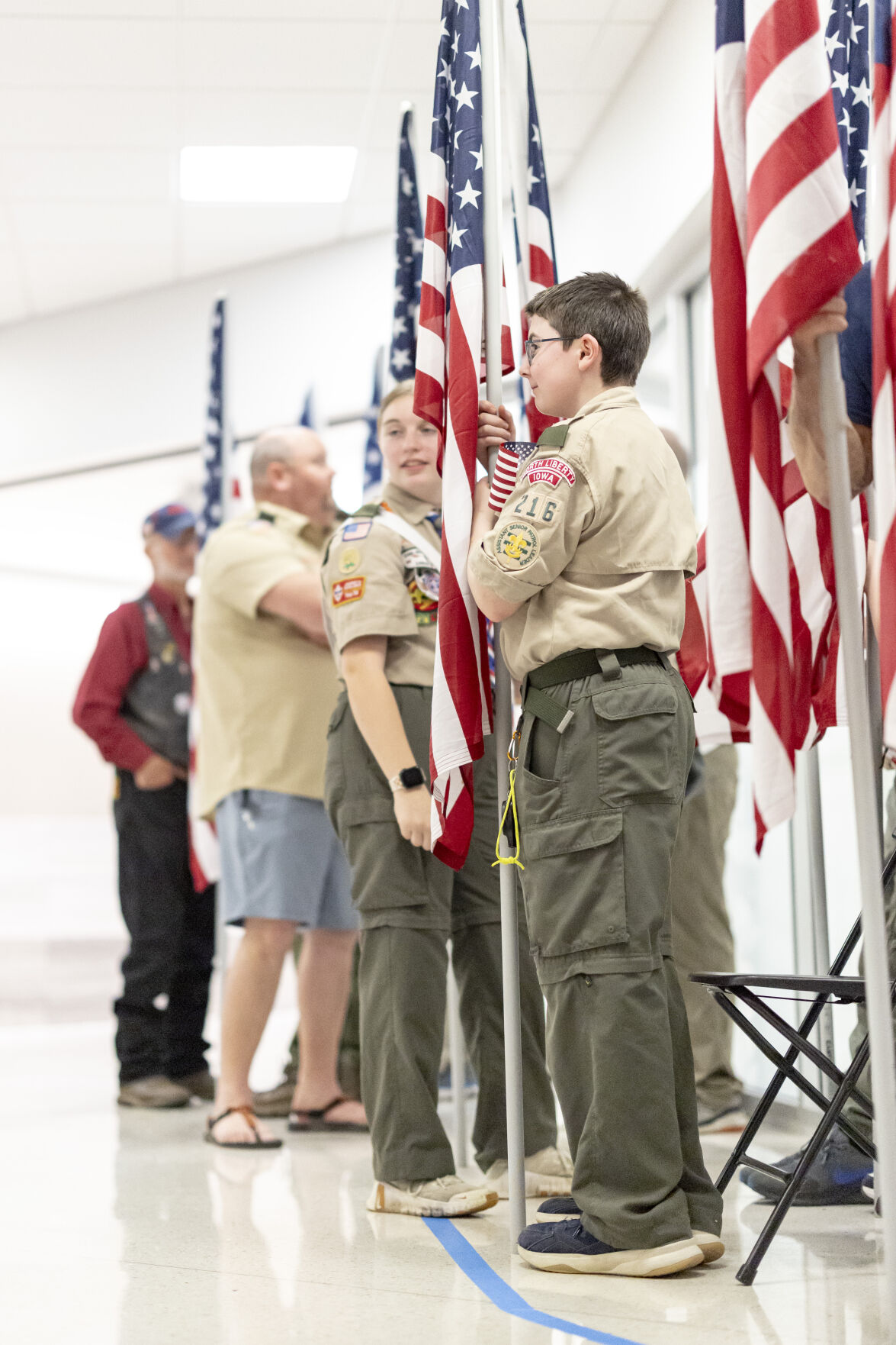 Photo Gallery: Community members welcome home Eastern Iowa Honor Flight ...