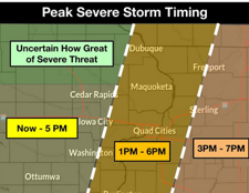 More storms possible Thursday afternoon in Eastern Iowa | News ...
