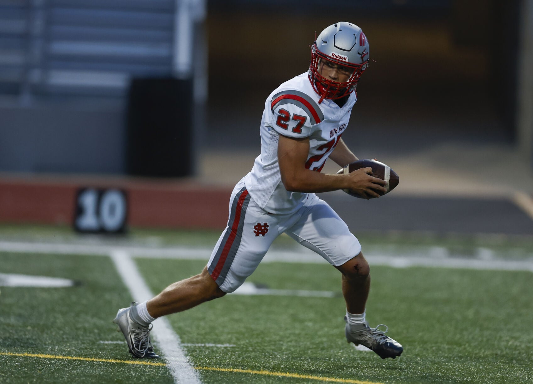 Cole Green is quite a QB4 for North Scott football team | Iowa High ...