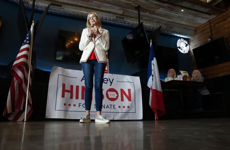 Republicans rally behind Hinson as she launches 2026 Iowa U.S. Senate ...