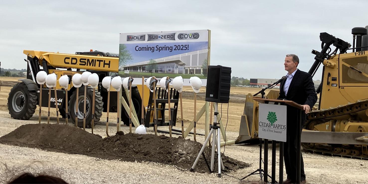Construction begins on Sub-Zero’s new $140.6 million Cedar Rapids ...
