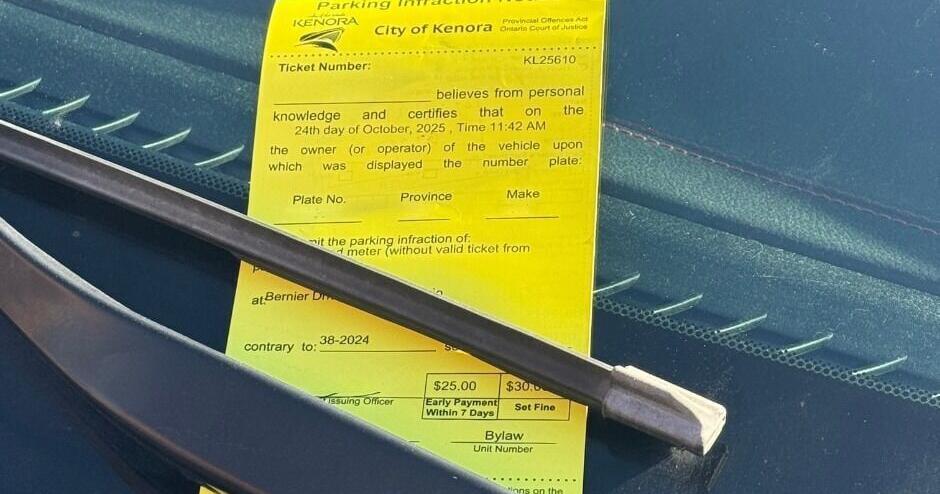 City issues warning following traffic ticket scam | Kenora ...