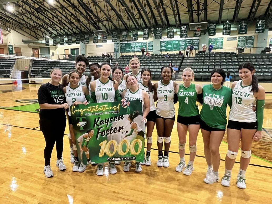 Volleyball Tatum West Rusk And Overton Pick Up District Wins