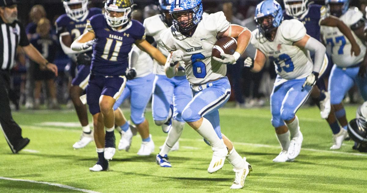 Football West Rusks Jackson Reed And Tyeskie Earn All District