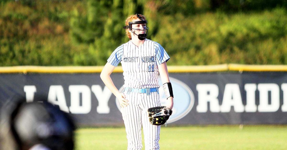 Photos West Rusk Lady Raiders Defeat Troup For Softball District