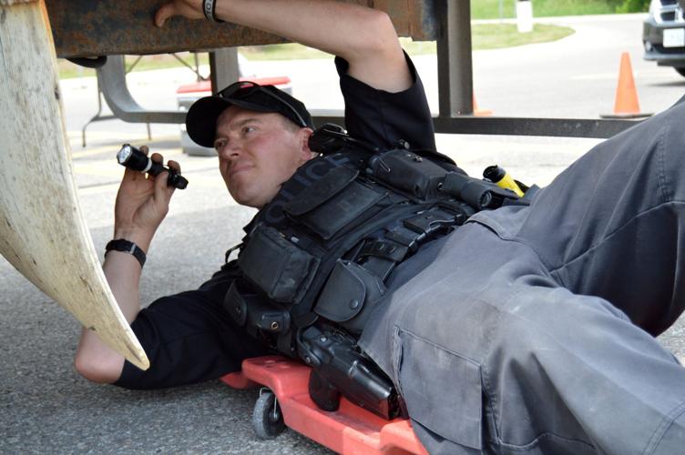 Halton police take 13 trucks off road in Georgetown inspection