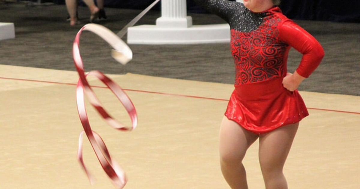 ‘it Felt Surreal Georgetown Rhythmic Gymnast On Her 1st Time At