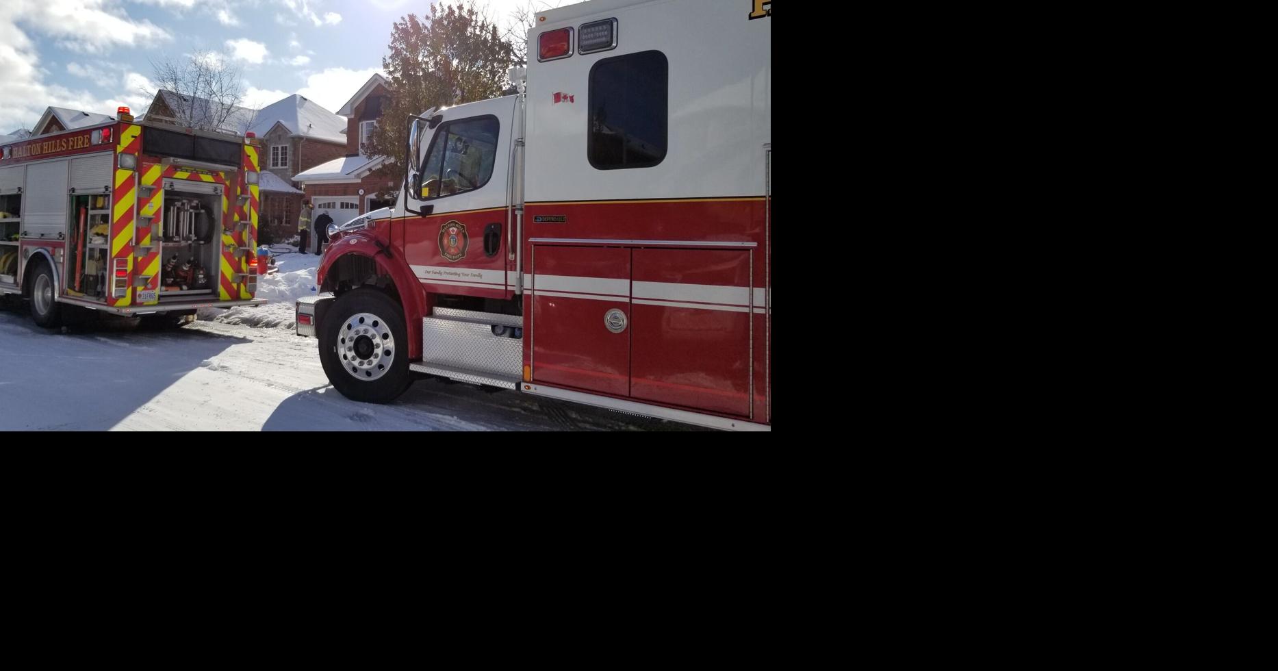 House fire in Georgetown sends several firefighters to neighbourhood