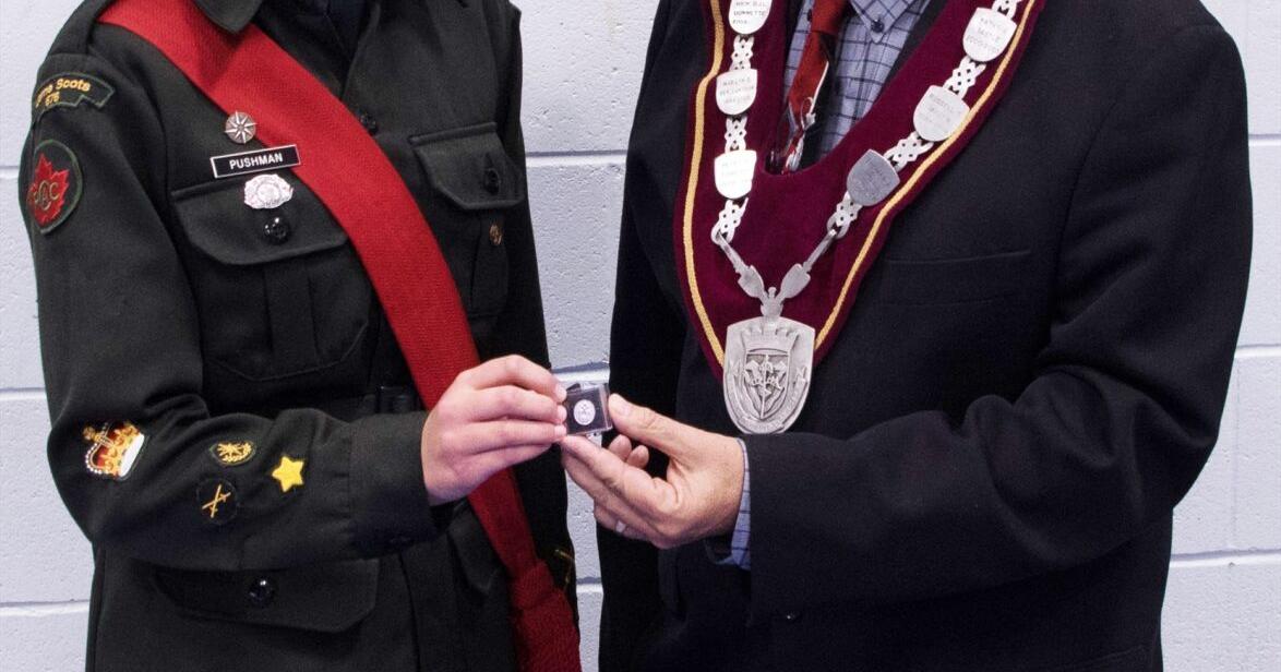 Georgetown Lorne Scots cadet earns Duke of Edinburgh Award