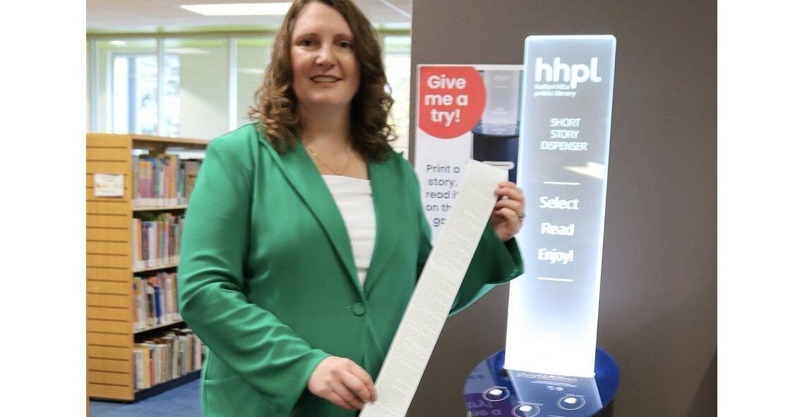 Halton Hills Public Library unveils short story dispenser