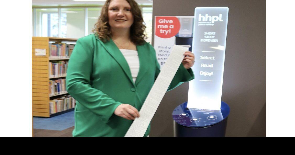 Halton Hills Public Library unveils short story dispenser