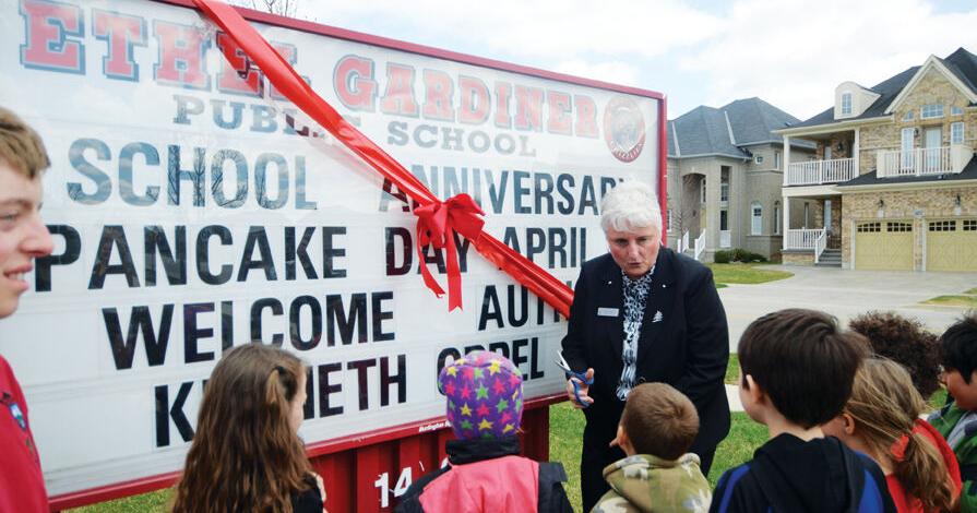 Gardiner Public School is now Ethel Gardiner Public School