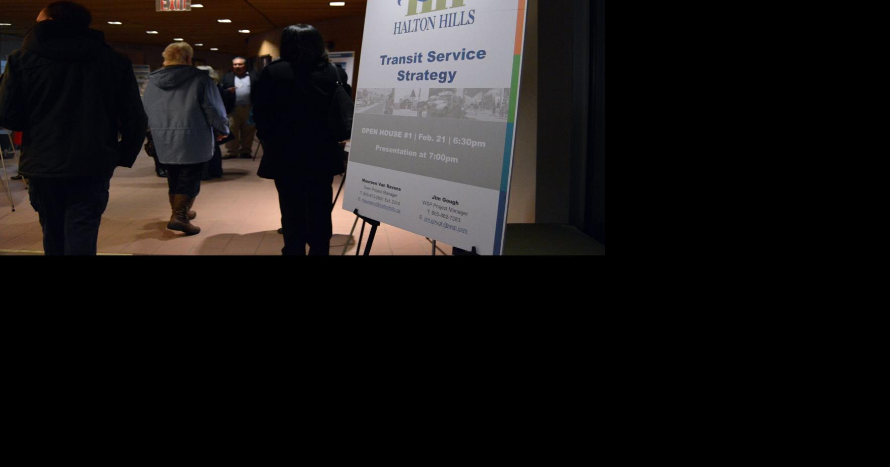 Barrage of questions at first Halton Hills transit study meeting