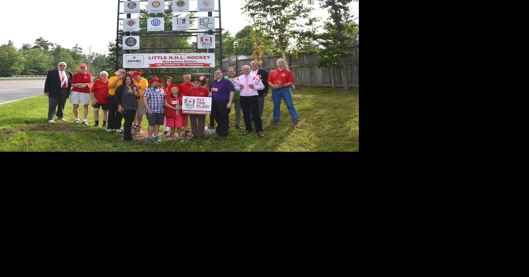 PHOTO: Halton Hills gets brand new entrance signs