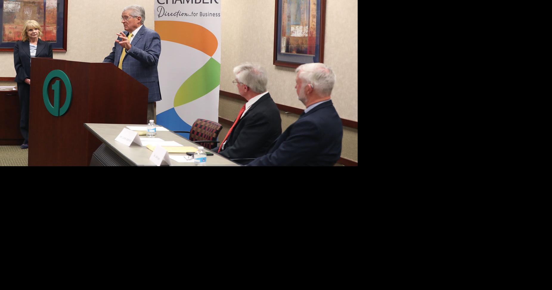Three senators, governor speak