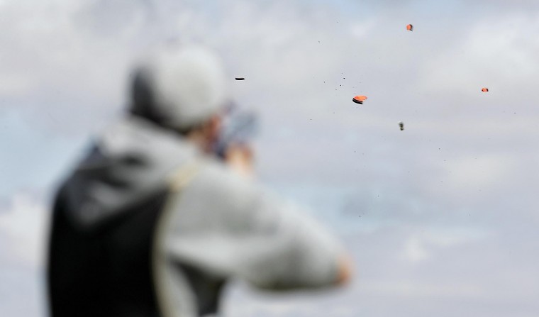 LeGate shares knowledge at state trapshoot