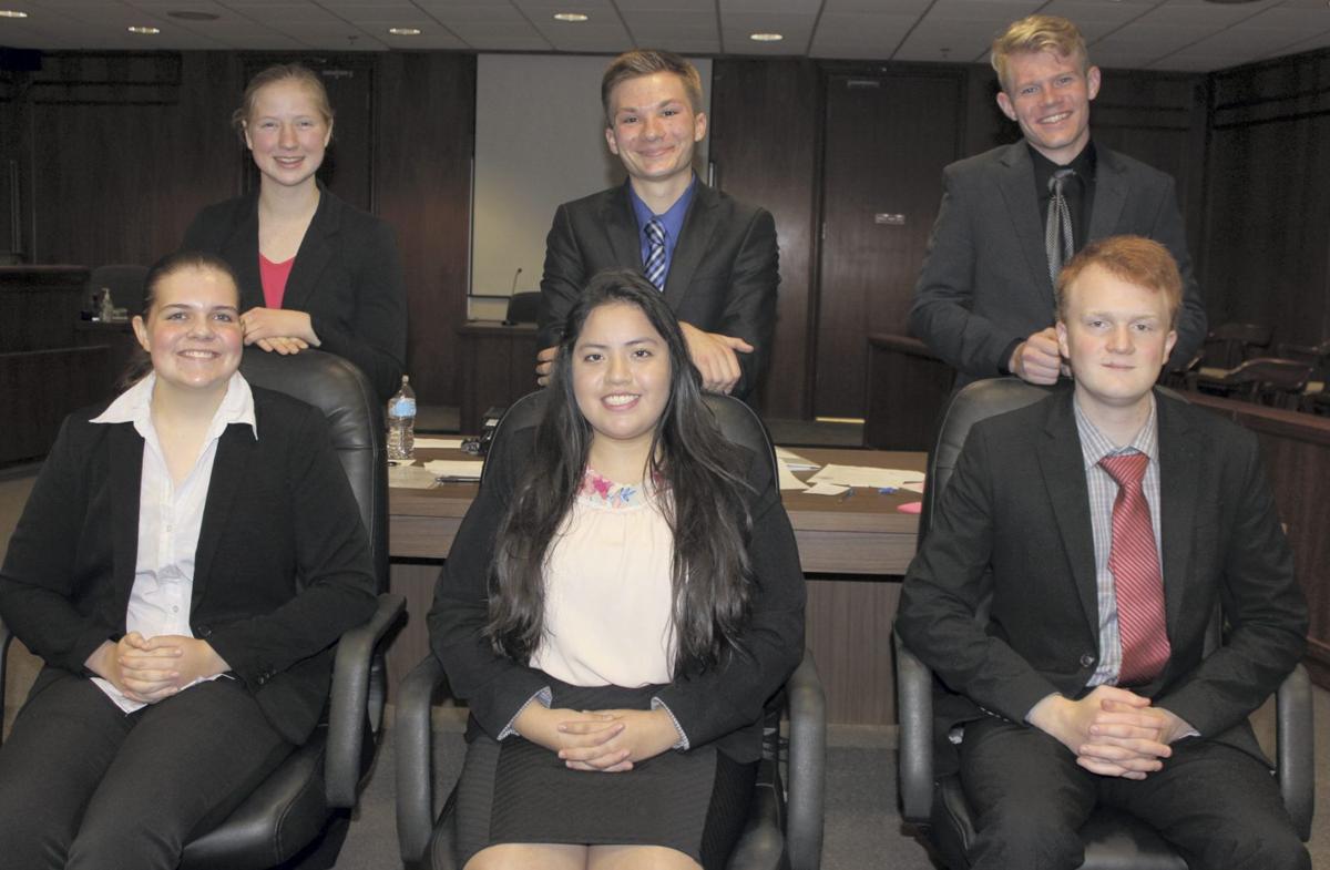 Winning mock trial team selected