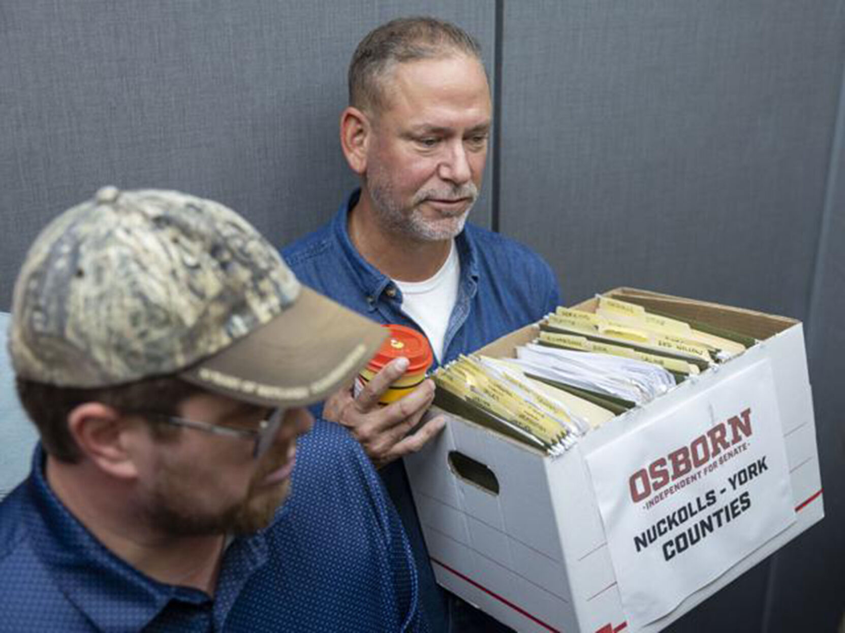 U.S. Senate candidate Dan Osborn turns in signatures to appear on ...