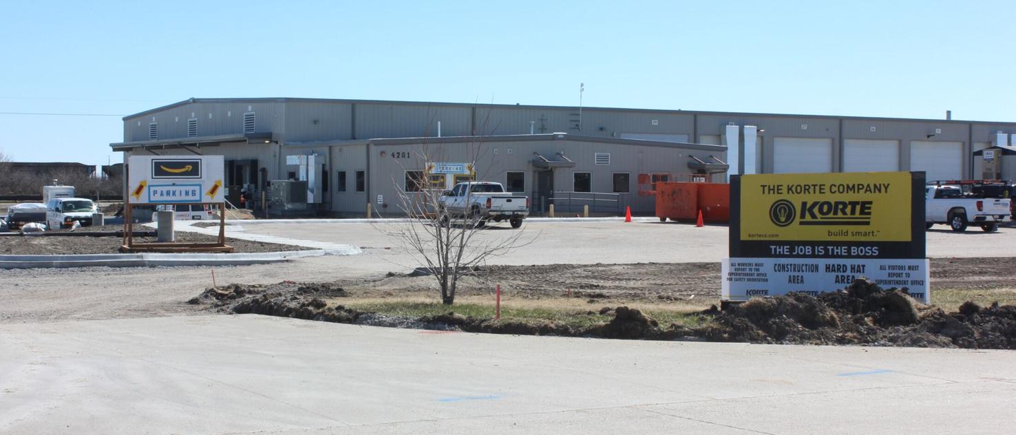 Amazon delivery station in Grand Island, Nebraska
