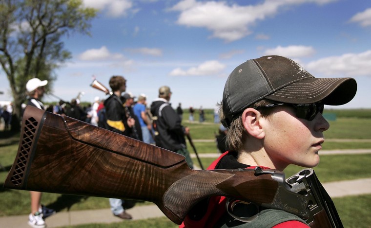 LeGate shares knowledge at state trapshoot