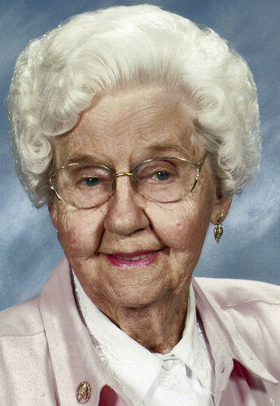 ‘Sally’ Bertha Larson, 102