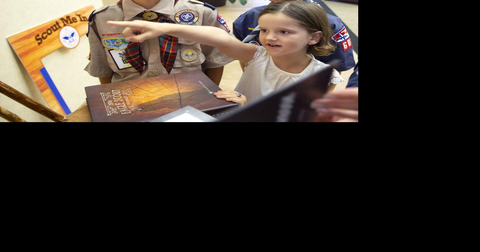 She's among the first generation of girls to join Boy Scouts. She's ...