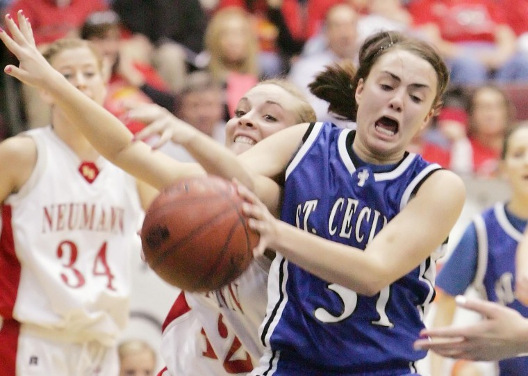 Bishop Neumann shakes off rust, tops St. Cecilia