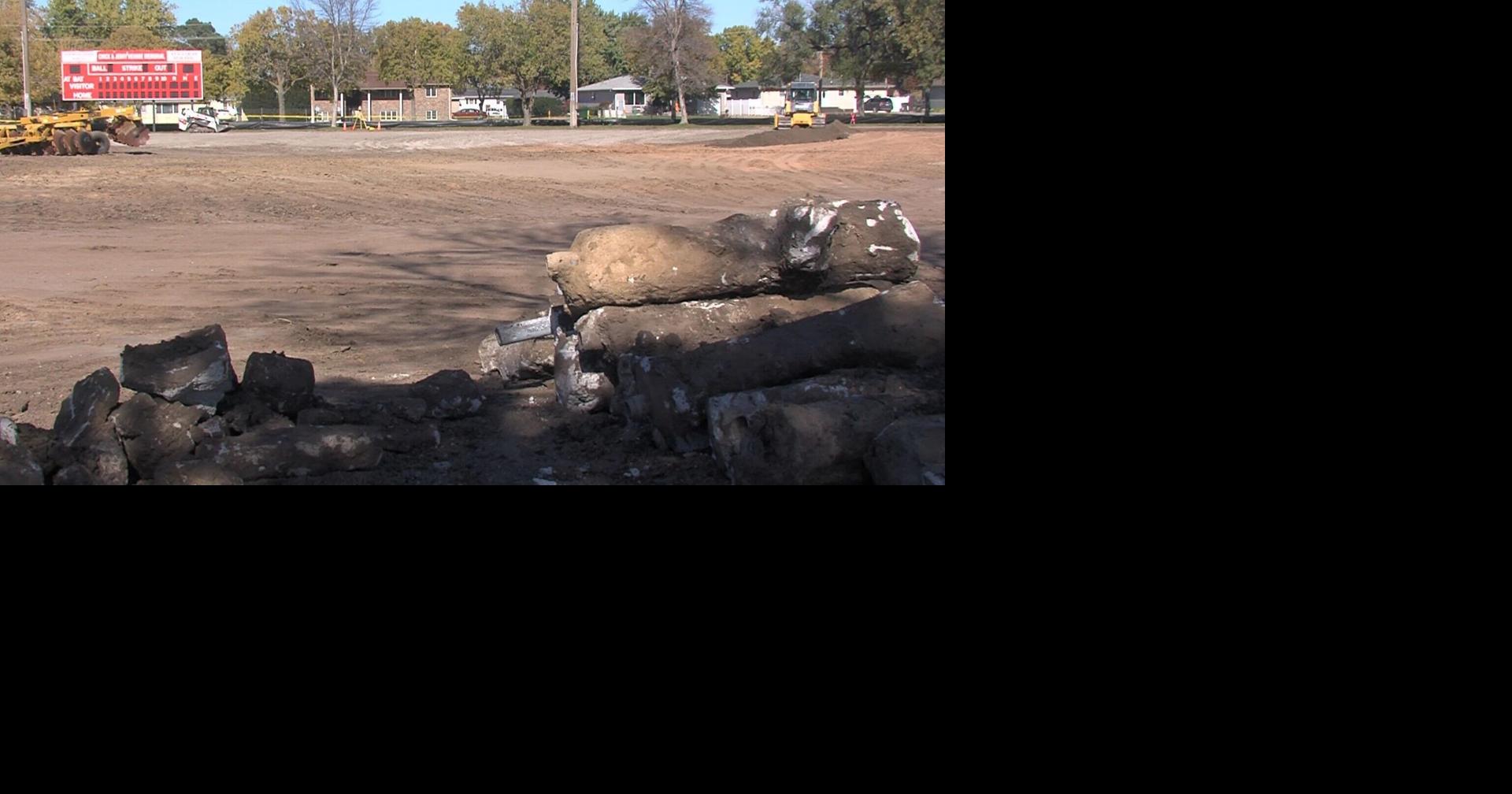 Ryder Park baseball renovations well underway