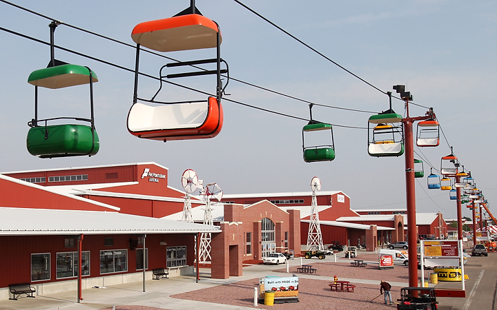Sky Tram up and running for State Fair