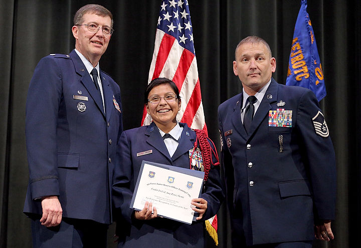 AFJROTC cadets and cadet corps recognized for successful year
