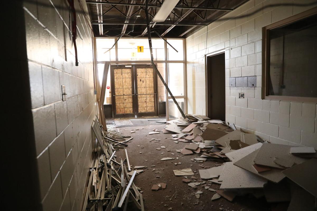 Grand Island Public's old Engleman School building coming down