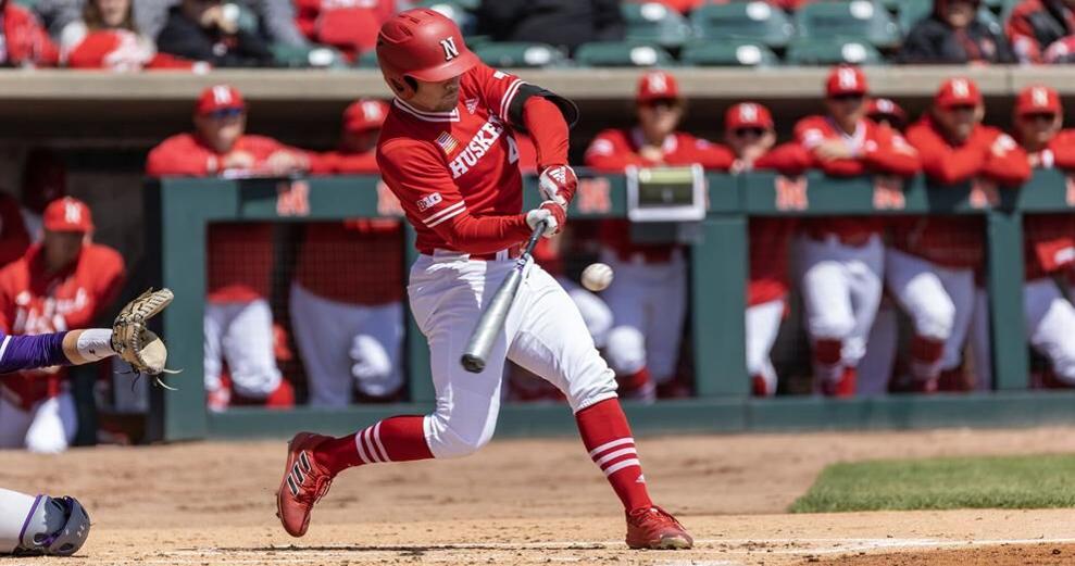Nebraska baseball slugs seven home runs, sweeps Northwestern