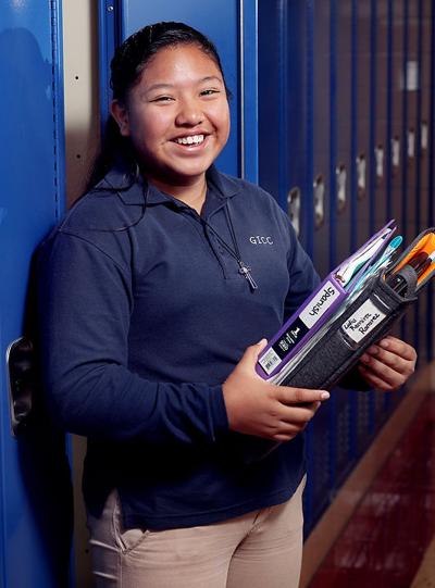 14-year-old shares corn bounty with the poor